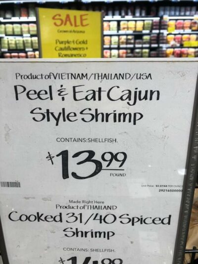 How to Read Seafood Labels and Avoid Imported Shrimp